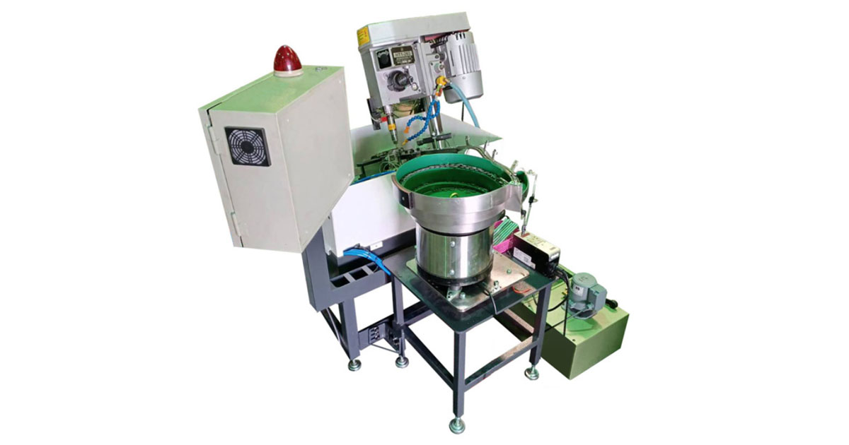 Automatic Tapping Machine with Vibratory Bowl Feeder|BEECNC | BEECNC ...